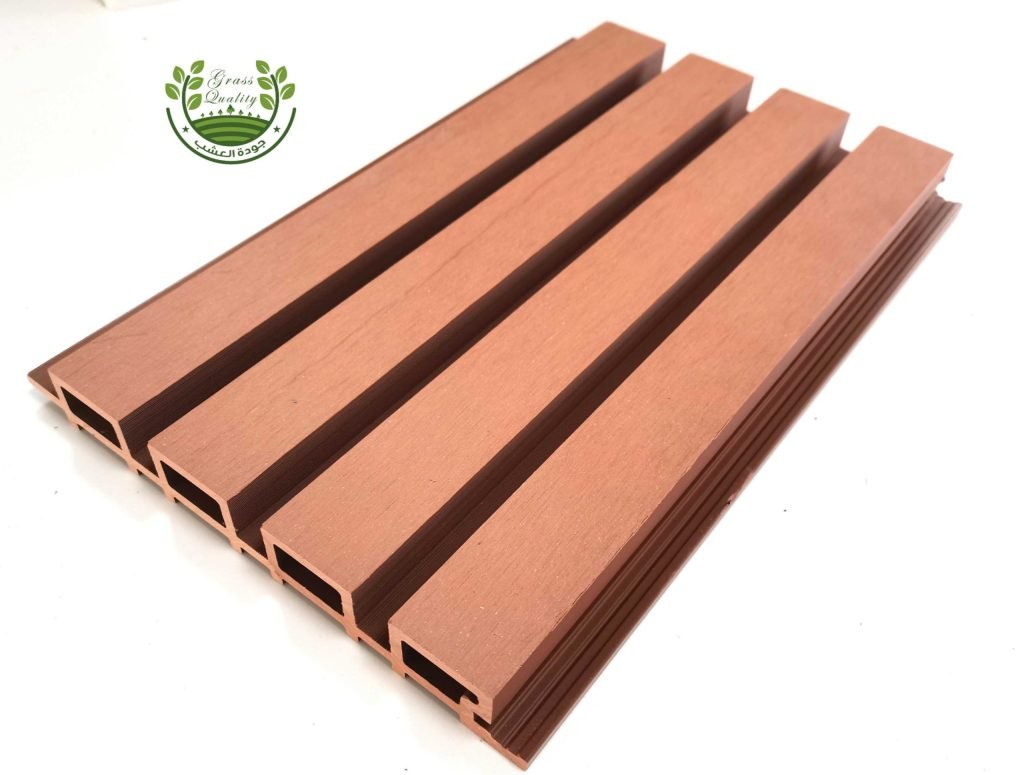 Red Ribbed Wood Substitute – Waterproof Wood Alternative - House of Quality